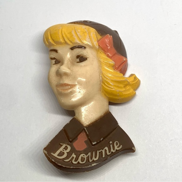 Jewelry | Vintage Brownie 195s Collectible Girl Scouts Of Usa ...